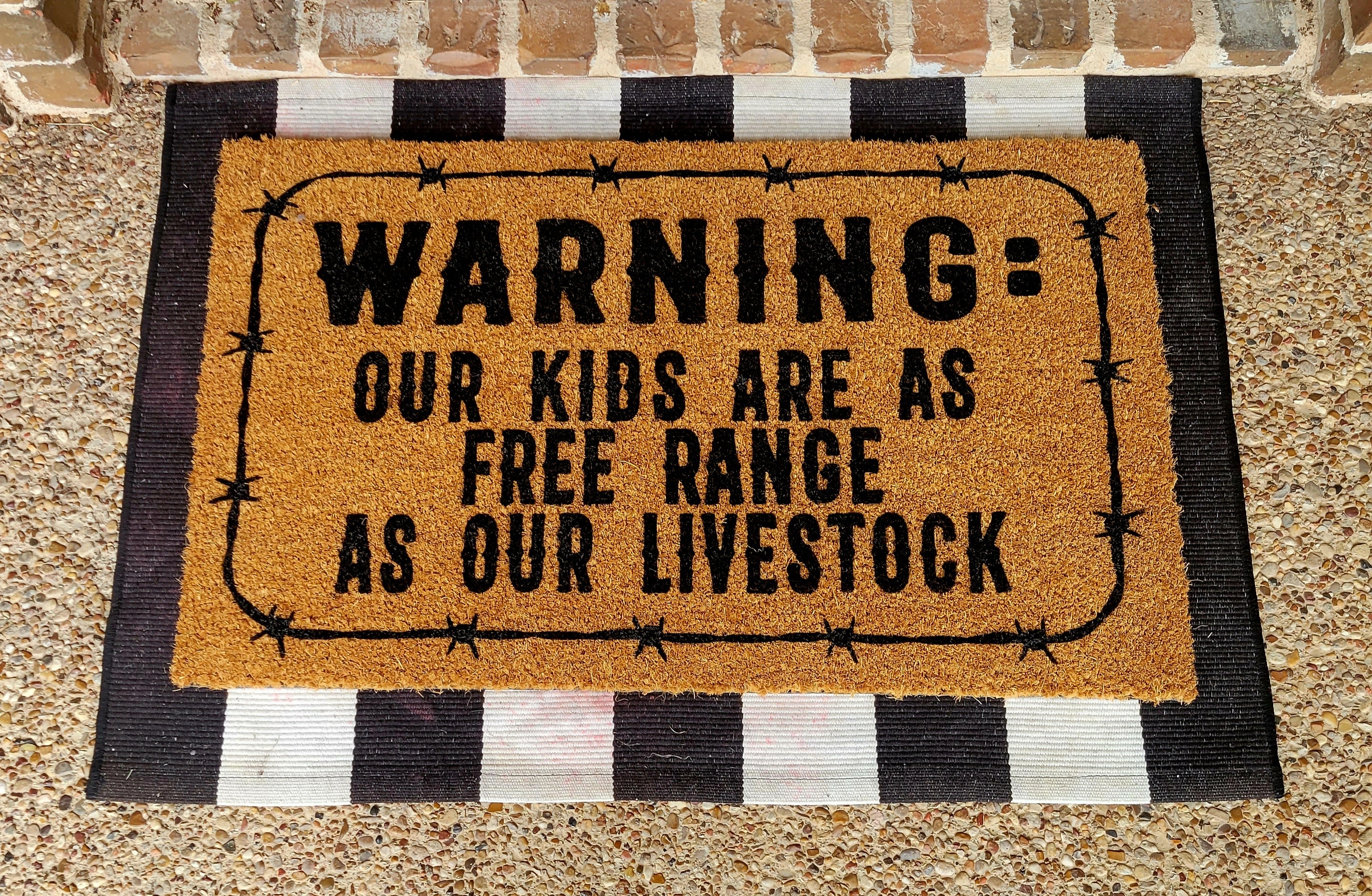 Free Range Doormat – Simply She-nannigans